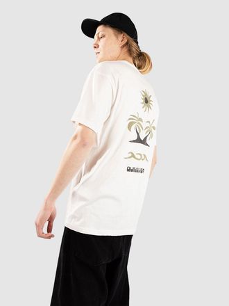 Quiksilver Evo Roads End T-Shirt snow white