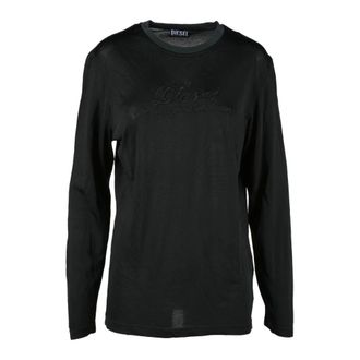 Diesel Damen, Oberteile, Schwarzk, LGr&ouml;&szlig;e