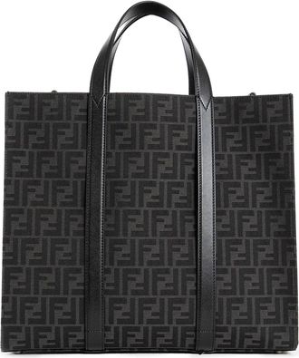 Fendi Ff Jacquard Tote