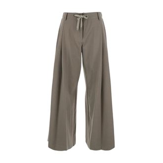 Brunello Cucinelli Couture Interlock Hose - - Trousers - Damen - Beige - XL