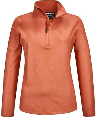 Killtec Damen Powerstretchshirt mit Stehkragen und Rei&szlig;verschluss Tonsina