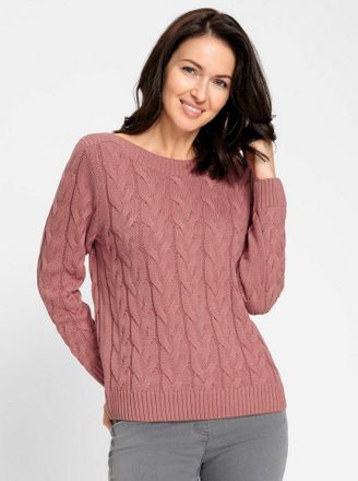Witt Strickpullover Pullover Langarm Zopfmuster