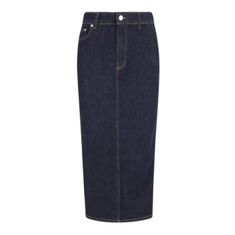 Department Five Department Five, Femme, Jupes, Bleu, Taille: W27 Braid Gonna Longuette A Matita