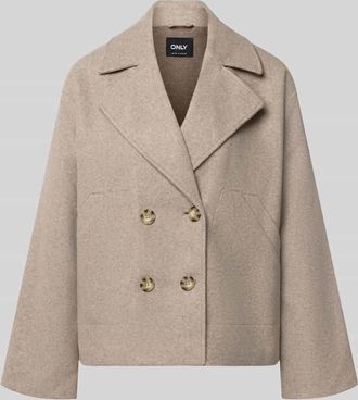 Only Regular Fit Mantel mit Reverskragen Modell NANCY