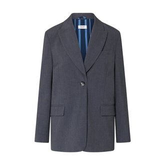 Liu Jo Veste droite ajust&eacute;e - Femme - Vestes - Gris - Taille: 40 FR