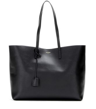 Saint Laurent Sac Shopping E/W en cuir