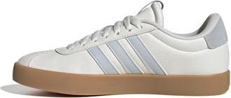 adidas Femme VL Court 3.0 Shoes Chaussures, Core White/Halo Blue/Gum 3, 40 2/3 EU