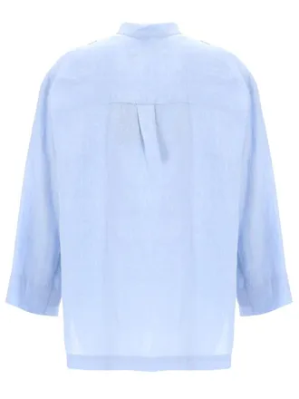 Max Mara Linen Shirt - Blue