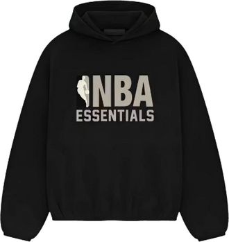 Fear of God Homme, Sweatshirts et sweats &agrave; capuche, Noir, Taille: XL NBA Core Fleece Pull Over Sweat &agrave; capuche