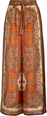 Zimmermann Pantalon fluide Mahon en soie