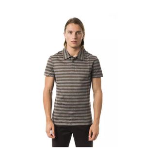 Byblos Gestreiftes Poloshirt - - Tops - Herren - Grau - M