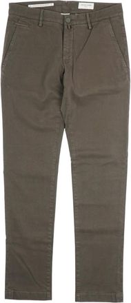 Jacob Cohen Homme, Pantalons, Vert, Taille: W33 Nick Slim Chinos