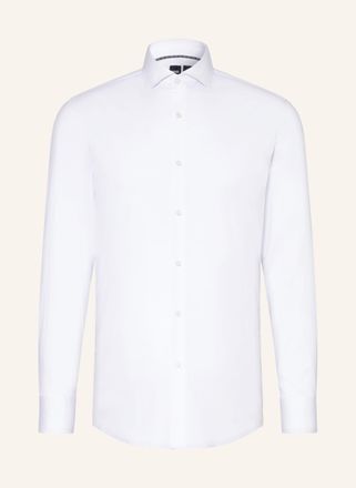 HUGO BOSS Jerseyhemd Hank Performance Slim Fit weiss