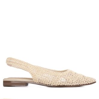 Xti Ballerinas Damen Beige - Bequeme und vielseitige Schuhe - Casual Mode - Modell 14512401 (Gr&ouml;&szlig;e 37)