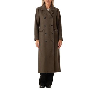 Modstr&ouml;m Stilvoller Junipermd Mantel f&uuml;r Herbst/Winter - - Coats - Damen - Braun - L