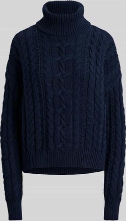 Lauren Ralph Lauren Regular Fit Pullover mit Rollkragen Zopfstrick