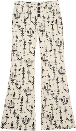Ines De La Fressange Femme, Pantalons, Beige, Taille: 44 FR Charlotte Pantalons
