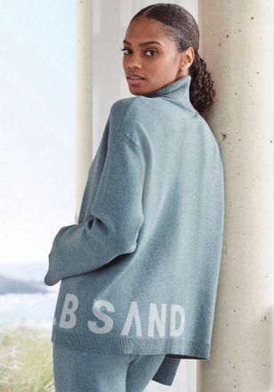 Elbsand Sweater Rollkragenpullover aus hochwertigem Strick, Loungewear