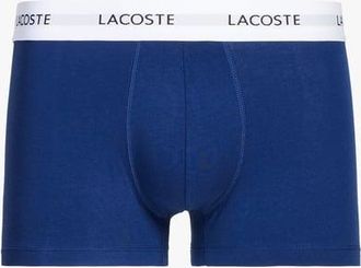 Lacoste Lot de trois boxers en coton mélangé