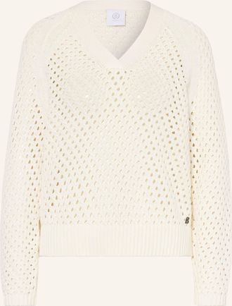 Bogner Pullover Arundel Mit Seide weiss