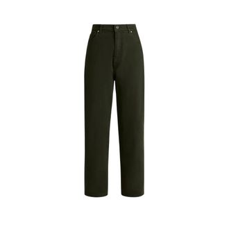 Kiton Baumwollhosen - - Jeans - Damen - Gr&uuml;n - L