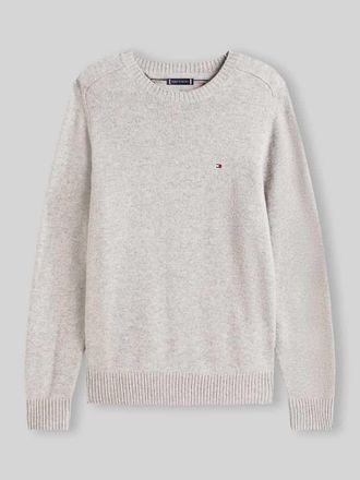 Tommy Hilfiger Regular Fit Pullover aus Lammwoll-Mix