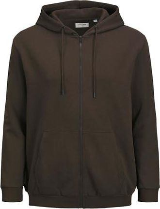 Jack & Jones Jack & Jones Homme Jjebradley Noos Sweat Zipp&eacute; &Agrave; Capuche Veste De Surv&ecirc;tement, Mulch, M EU
