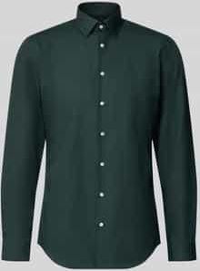 Jake*s Slim Fit Business-Hemd mit Kentkragen