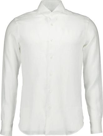 Xacus Homme, Chemises, Blanc, Taille: 4XL Lange Mouw Overhemden 721ml/11297