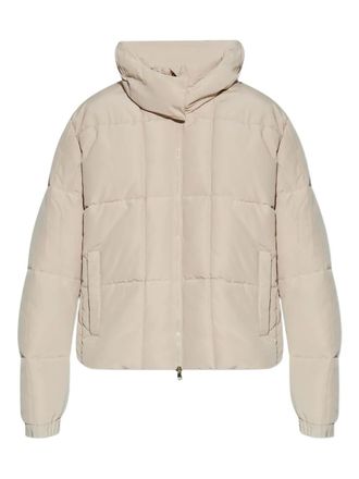 Emporio Armani Gesteppte Kapuzenjacke - Nude