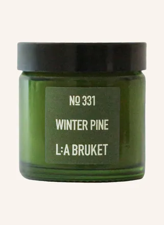 L:A Bruket L:A Bruket Duftkerze 331 Winter Pine weiss