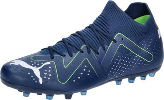 Puma Future Match Mg Herren-Fu&szlig;ballschuh, Persisches Blau, PUMA Wei&szlig;, Pro-Gr&uuml;n, 45 EU
