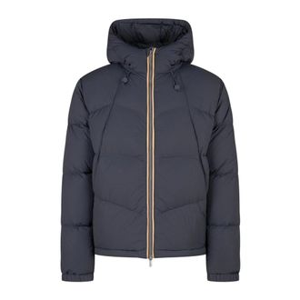 K-Way Quill Fancy Nylon Jacke - - Jackets - Herren - Blau - L