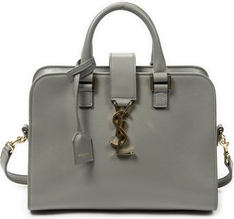 Saint Laurent Crossbody Bags - Baby Monogram Cabas - Gr. unisize - in Taupe - f&uuml;r Damen