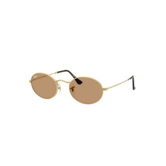 Ray-Ban unisex, Accessoires, Jaune, Taille: 51 MM Lunettes Ovales Authentiques, Qualité Premium