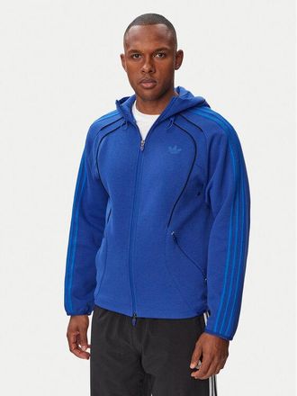 adidas Fleecejacke Spacer Teamgeist 26 Cutline Fullzip Hoodie KW0887 Blau Regular Fit