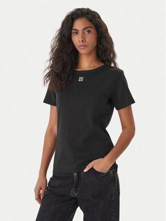HUGO BOSS T-Shirt Deloris 50512002 Schwarz Regular Fit