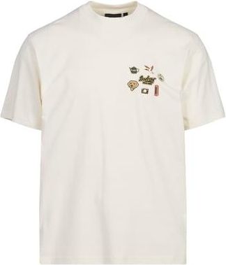 Barbour T-shirt droit &agrave; patch en coton