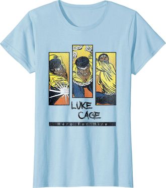 MARVEL Heroes for Hire Luke Cage Panels T-Shirt