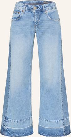Herrlicher Wide Leg Jeans Edith blau