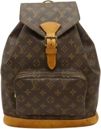 Louis Vuitton unisex, Pre-owned, Brun, Taille: ONE Size Sac &agrave; dos en plastique Pre-owned