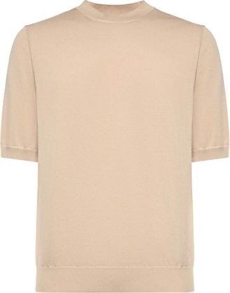 Eleventy Homme, Tops, Beige, Taille: 2XL T-Chemises
