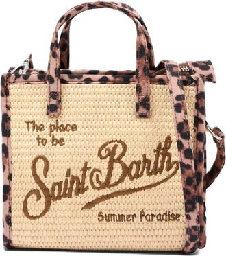 MC2 Saint Barth Femme, Sacs, Beige, Taille: ONE Size Vivian Mini Sac Paille avec Bandouli&egrave;re