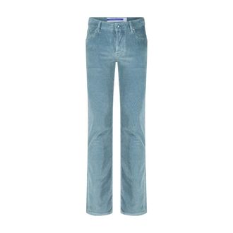 Jacob Cohen Homme, Pantalons, Vert, Taille: W33 Pantalon Droit