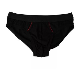 Dolce & Gabbana Homme, Sous-v&ecirc;tements, Noir, Taille: S Underwear Briefs Cotton