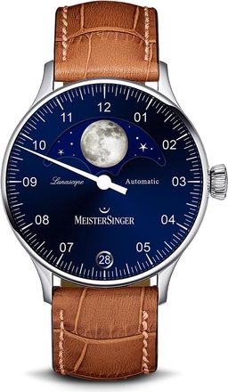 MeisterSinger Lunascope Automatik MS Luna Herrenuhr LS908