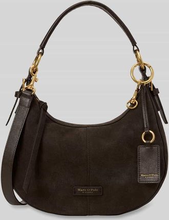Marc O'Polo Umh&auml;ngetasche aus Rindvelours mit Crossbody-Riemen