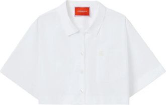 La DoubleJ Poloshirt - Wei&szlig;