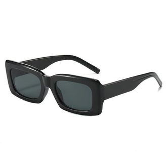 Generic Lunettes De Soleil Carr&eacute;es For Hommes, Id&eacute;ales For Les Activit&eacute;s Plein Air, Vacances Ou D&eacute;placements(Black)