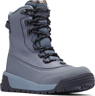 Columbia Bugaboot Celsius wasserdichte Schneestiefel für Herren, Grau (Graphite x Black), 42.5 EU